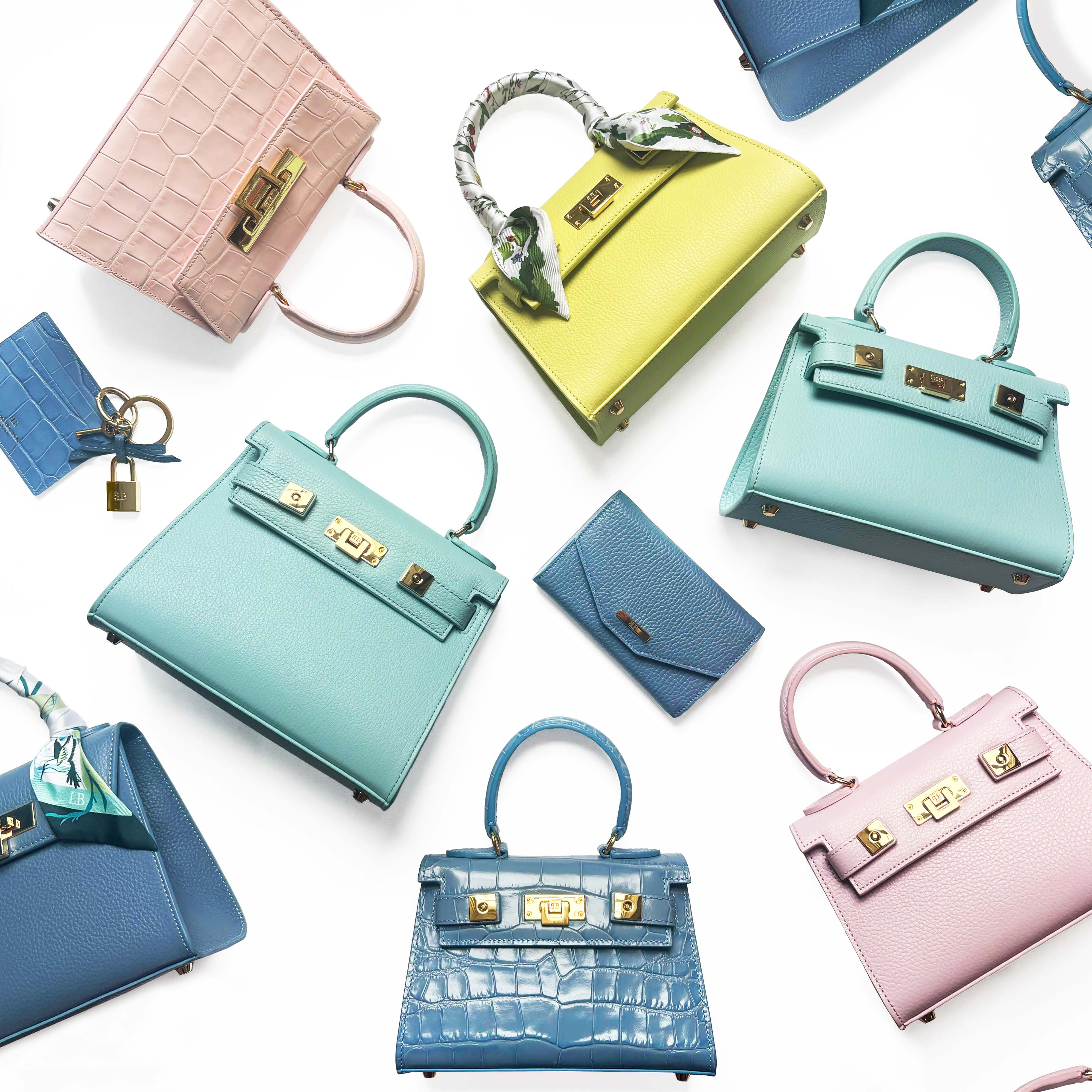 Pastel Handbags – Lalage Beaumont
