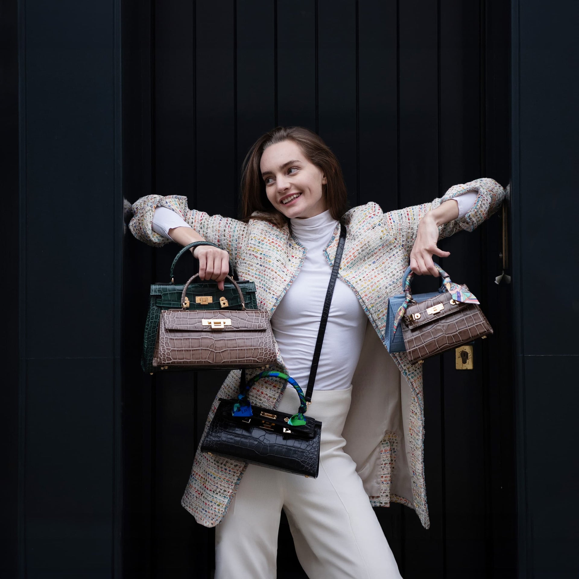 Top Handle Bags | Top Handle Flap Bags | Lalage Beaumont – Page 2